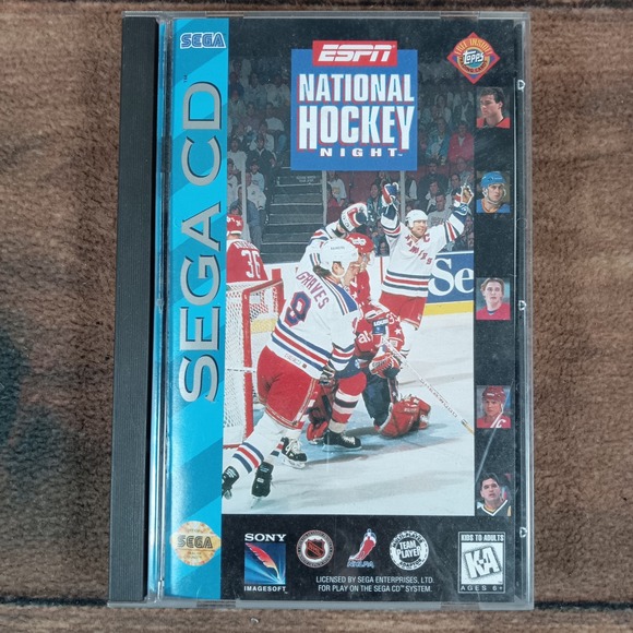 Sega | Video Games & Consoles | Espn National Hockey Night Sega Cd ...